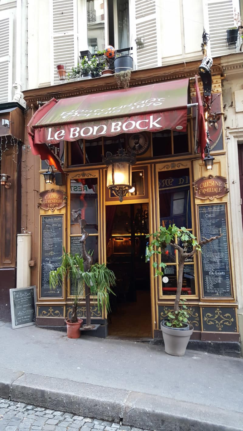 Le Bon Bock - Restaurant à Montmartre - 13/06/2018